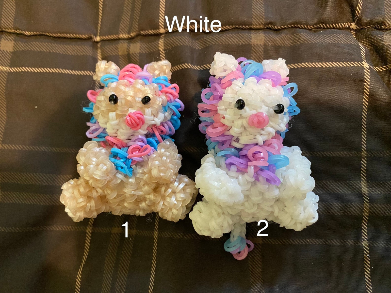 Rainbow Loom Lion/loom Band Lion - Etsy