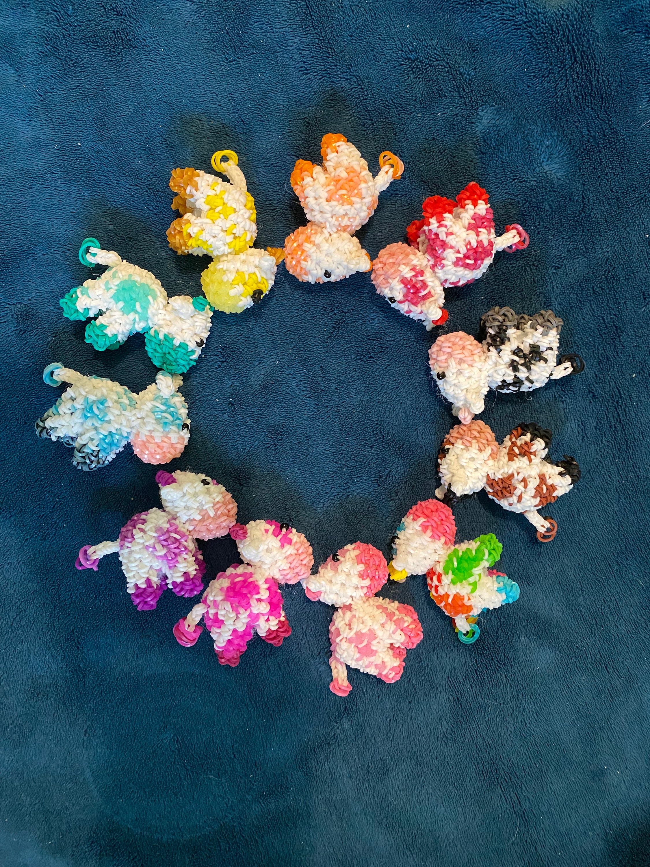 Rainbow Loom Loomigurumi Cow - Etsy