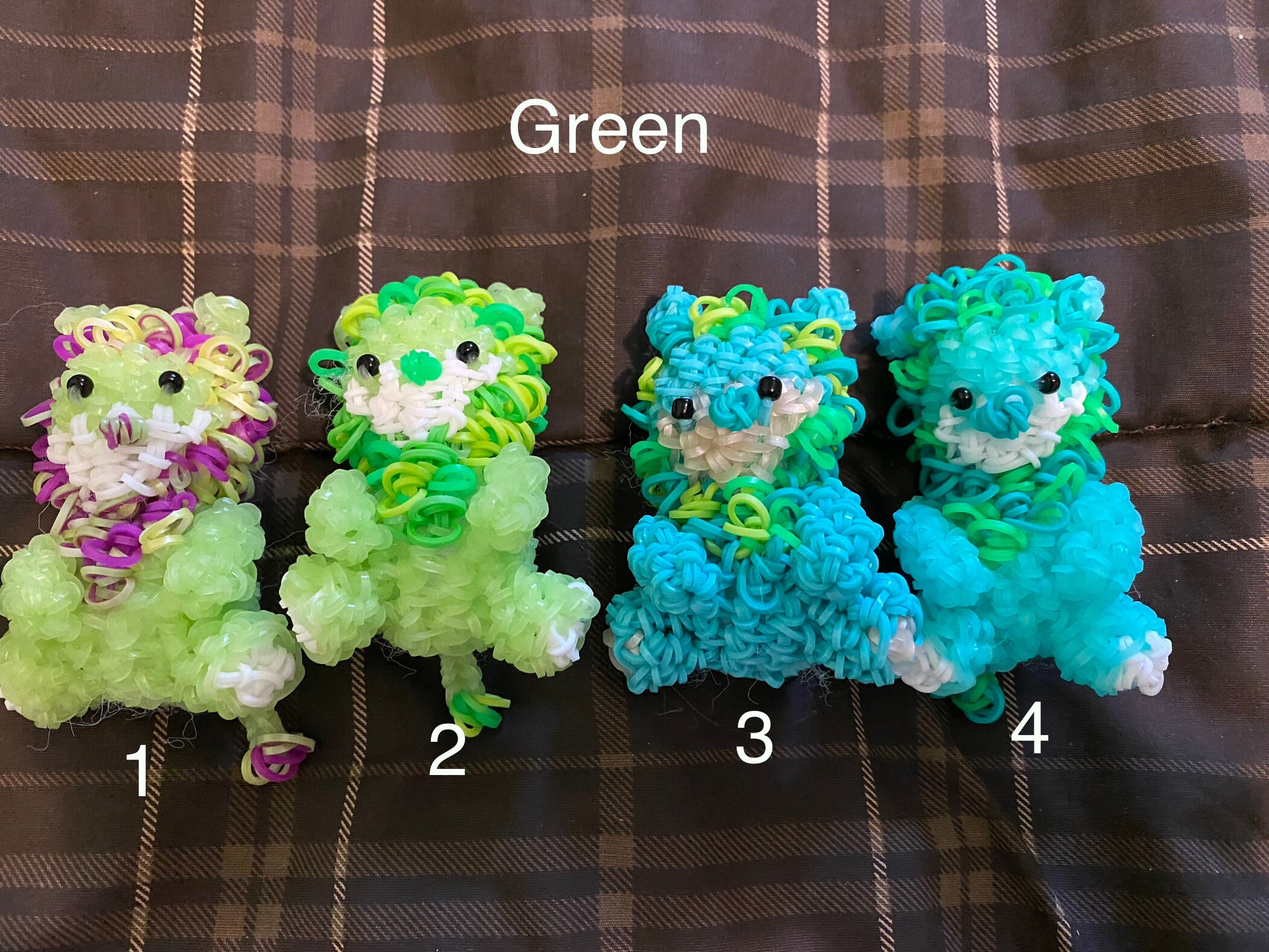 Rainbow Loom Lion/loom Band Lion - Etsy