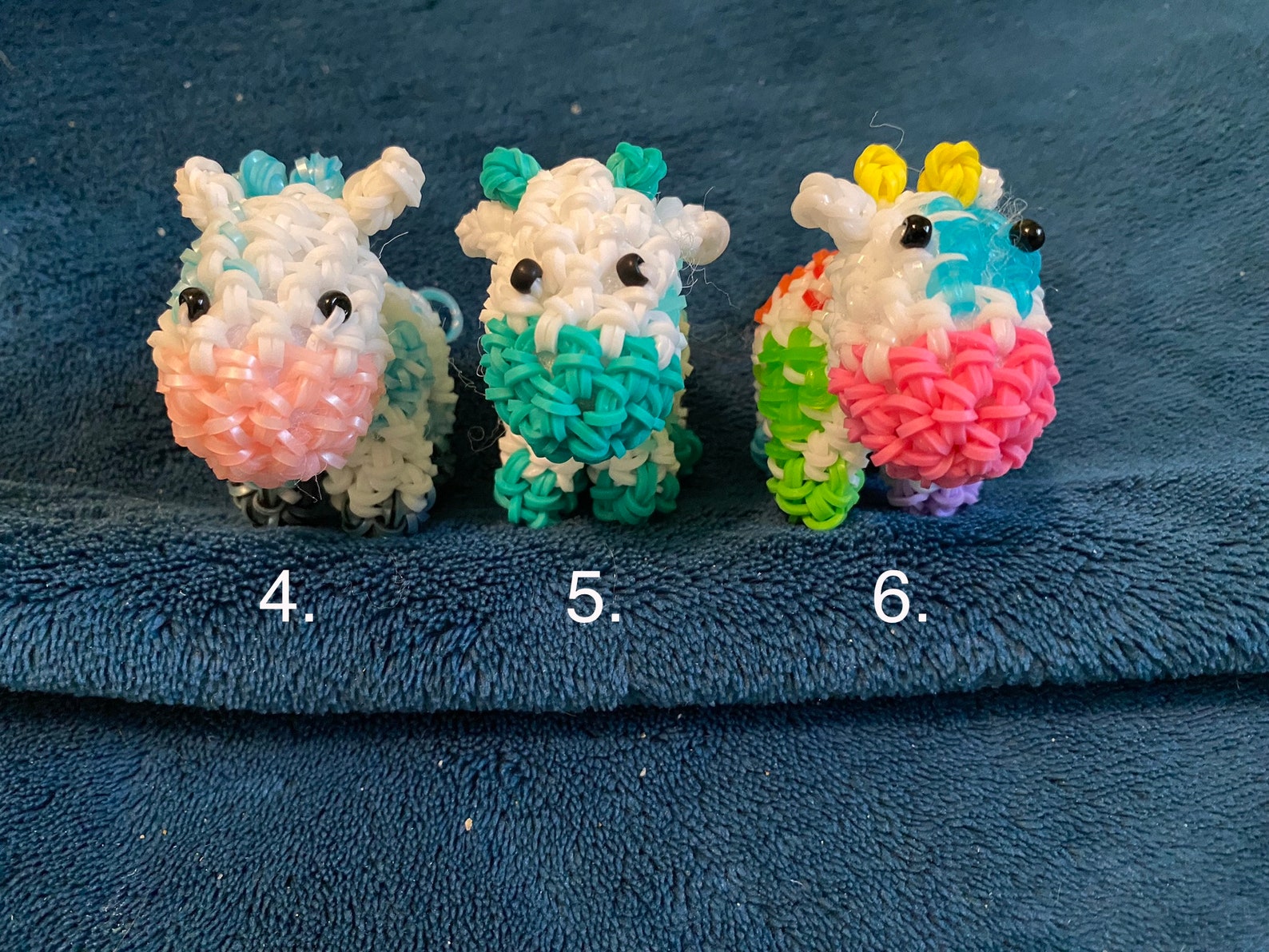 Rainbow Loom Loomigurumi Cow - Etsy