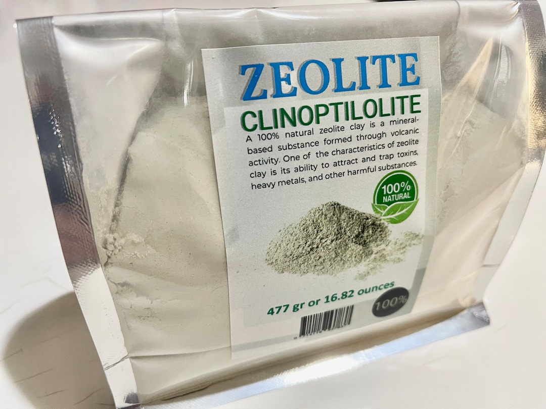Pure Greek Mineral Zeolite Clay Powder 475grams or 16.6 Onches Natural ...