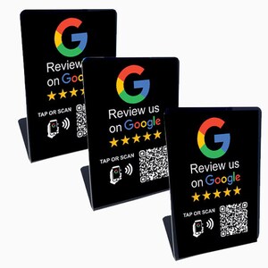 I Customize Your QR Code Google Review Sign Printable PNG File. Qrcode ...