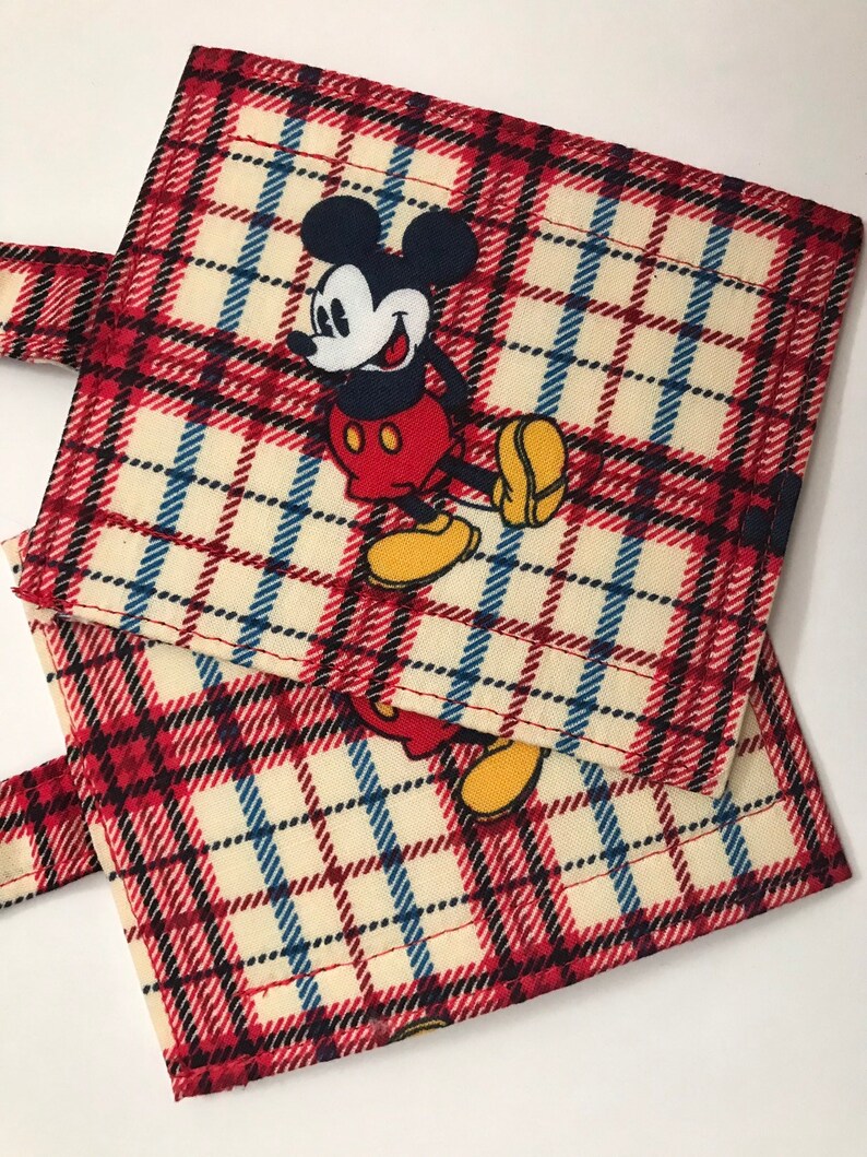 Handmade Disney Plaid Mickey Mouse - Etsy