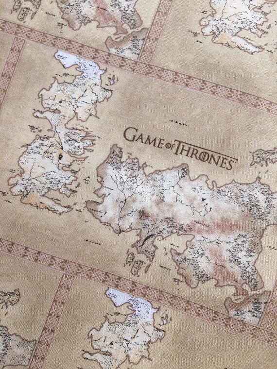 Game Of Thrones Map Hbo