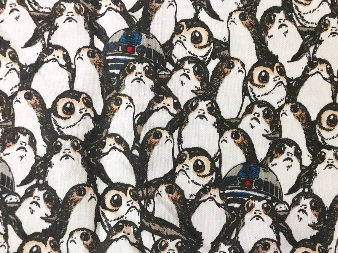 Handmade Disney Star Wars the Last Jedi Porgs and R2-D2 Droid | Etsy
