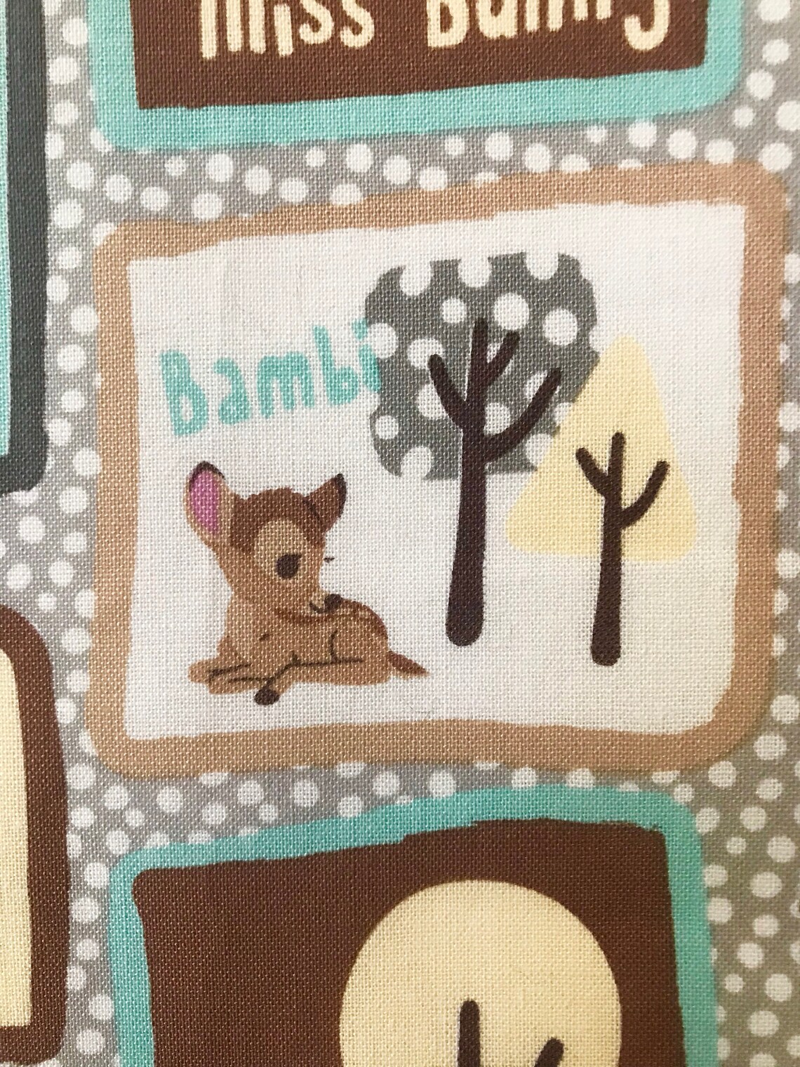 Handmade Disney Bambi Thumper Flower Deer Bunny Skunk | Etsy