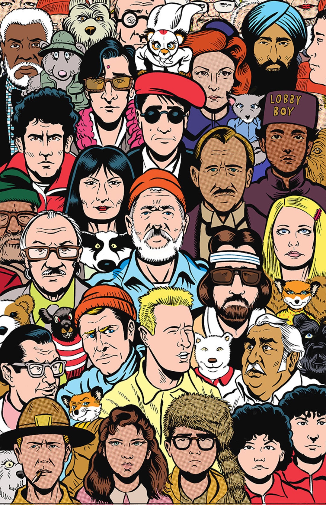 Wes Anderson Poster 11x 17inches - Etsy