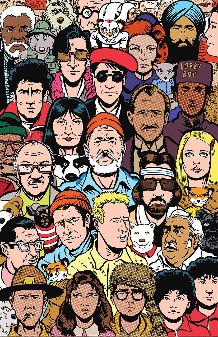 Wes Anderson Poster 11x 17inches - Etsy