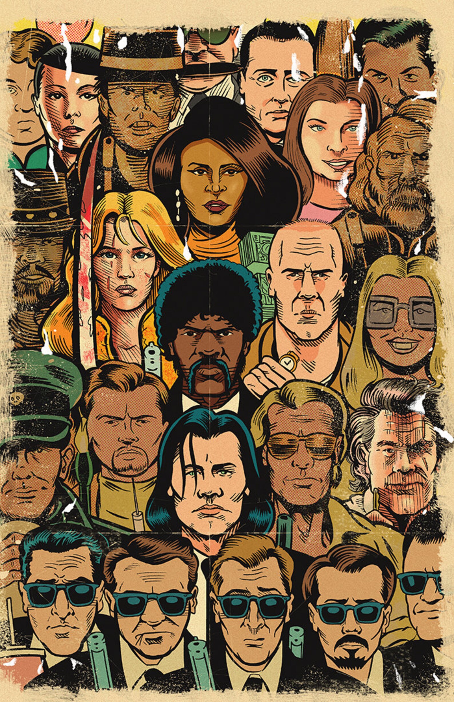 Tarantino Poster 11x17 - Etsy