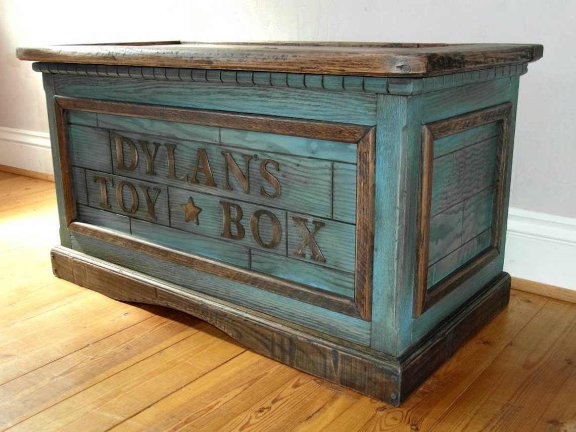 MADE TO Orderhandmade One of a Kind Personalised Toy/storage Box. - Etsy