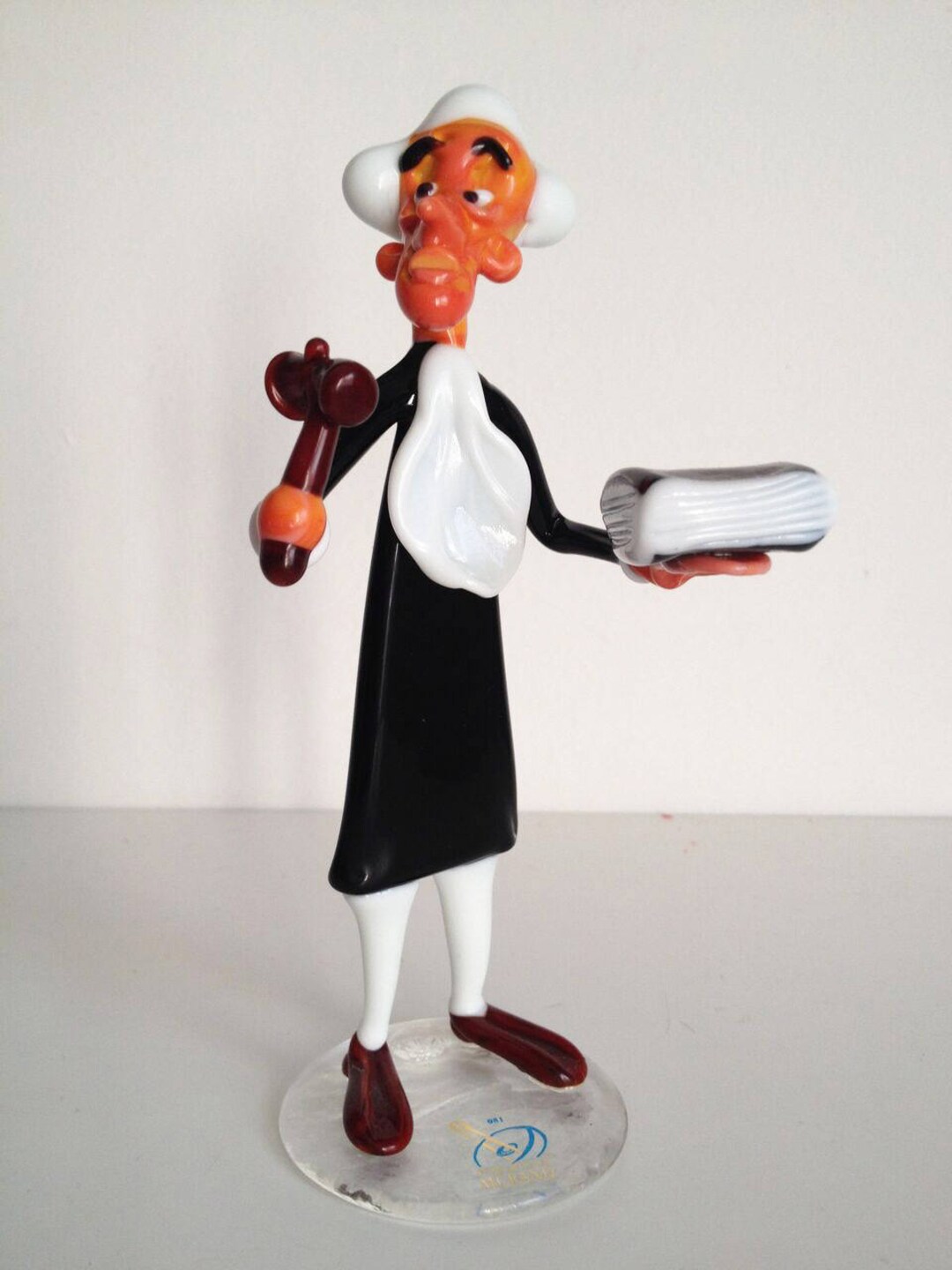 Judge Gift Murano Glass Figurine, Judge Court Decor, Art Piece ...