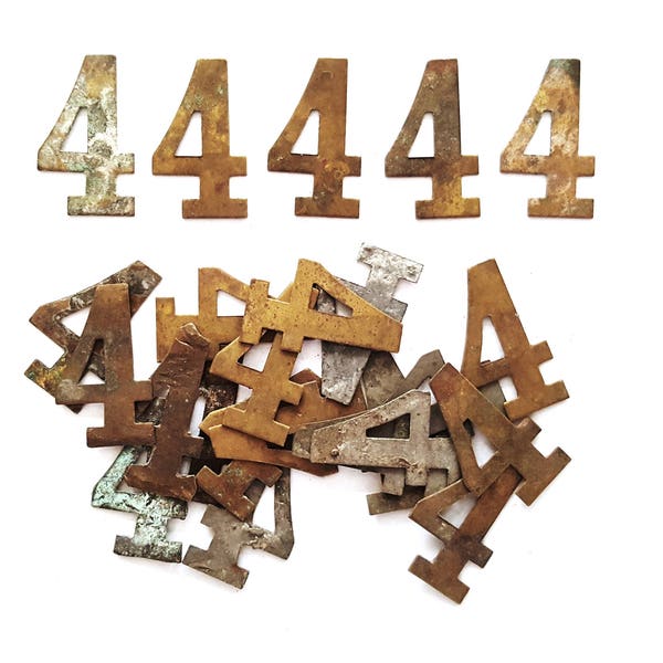 Antique Number - Etsy