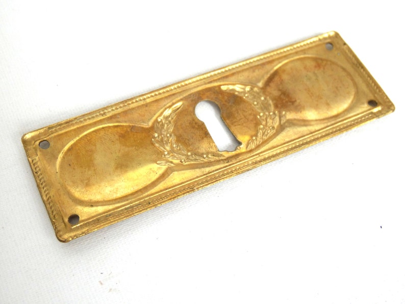 1 ONE Escutcheon keyhole keyhole plate antique furniture | Etsy