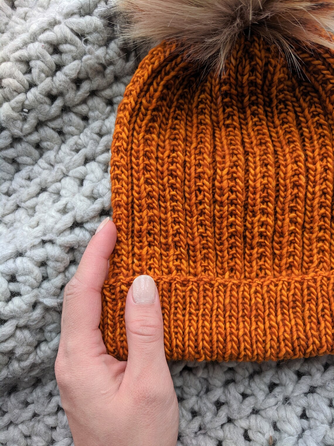 PATTERN: Phoenix Beanie | Knit Textured Ribbed Beanie Design | Textured ...