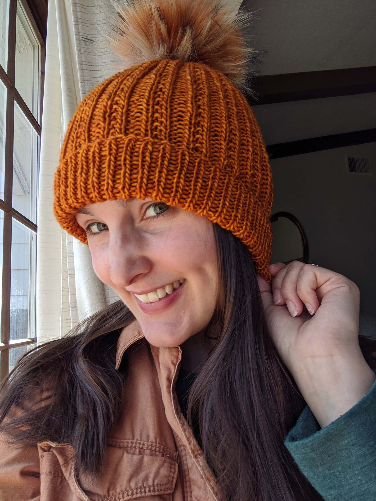 PATTERN: Phoenix Beanie | Knit Textured Ribbed Beanie Design | Textured ...