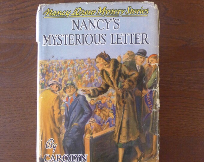 Nancy Drew #8 "nancy's Mysterious Letter", 1935 Edition With Original ...