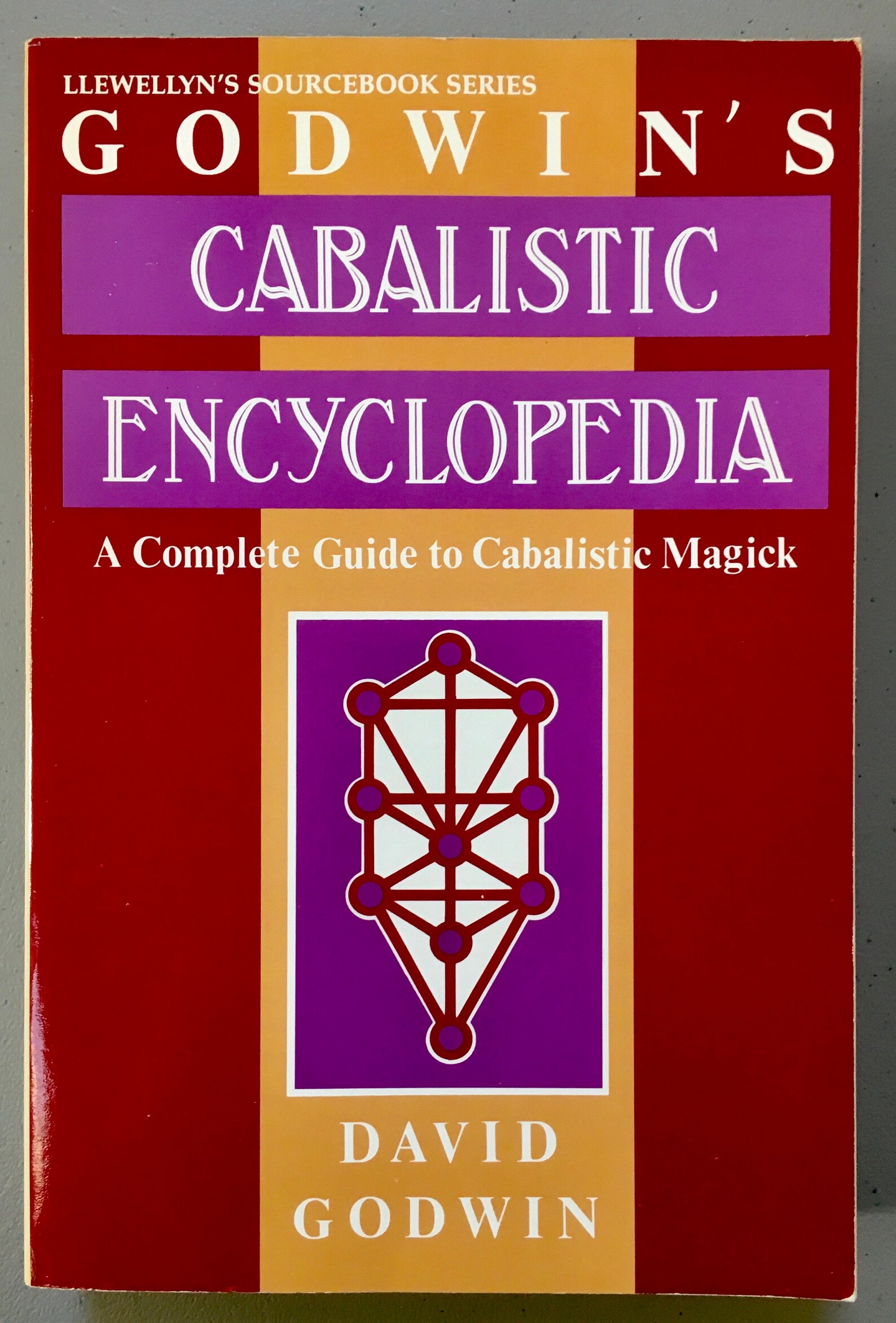 1989 David Godwin Godwin's Cabalistic Encyclopedia 2nd - Etsy