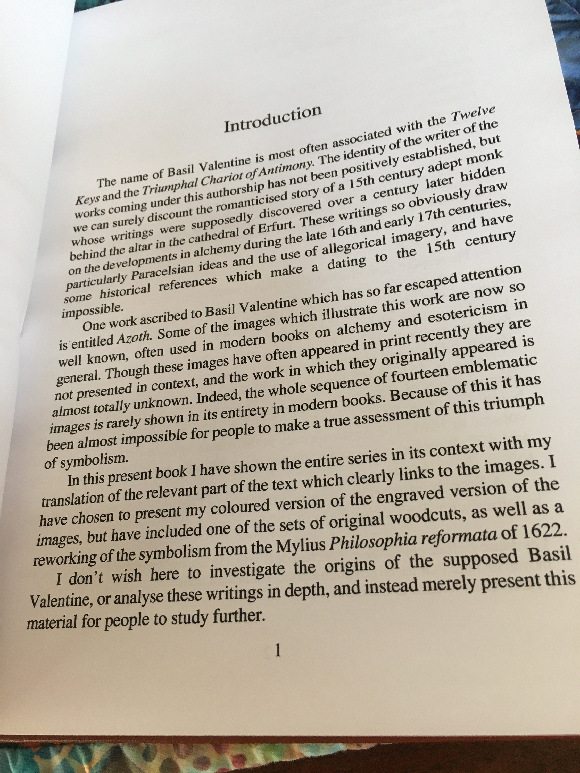 The 'azoth' Series of Basil Valentine Hermetic - Etsy