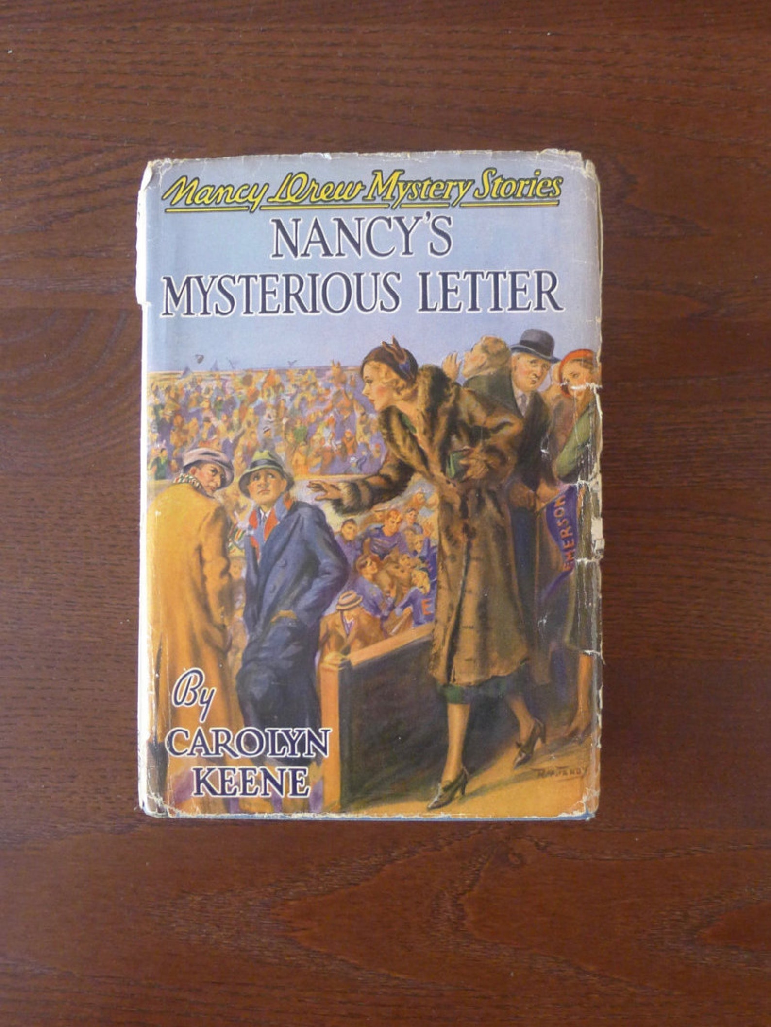 Nancy Drew #8 "nancy's Mysterious Letter", 1935 Edition With Original ...