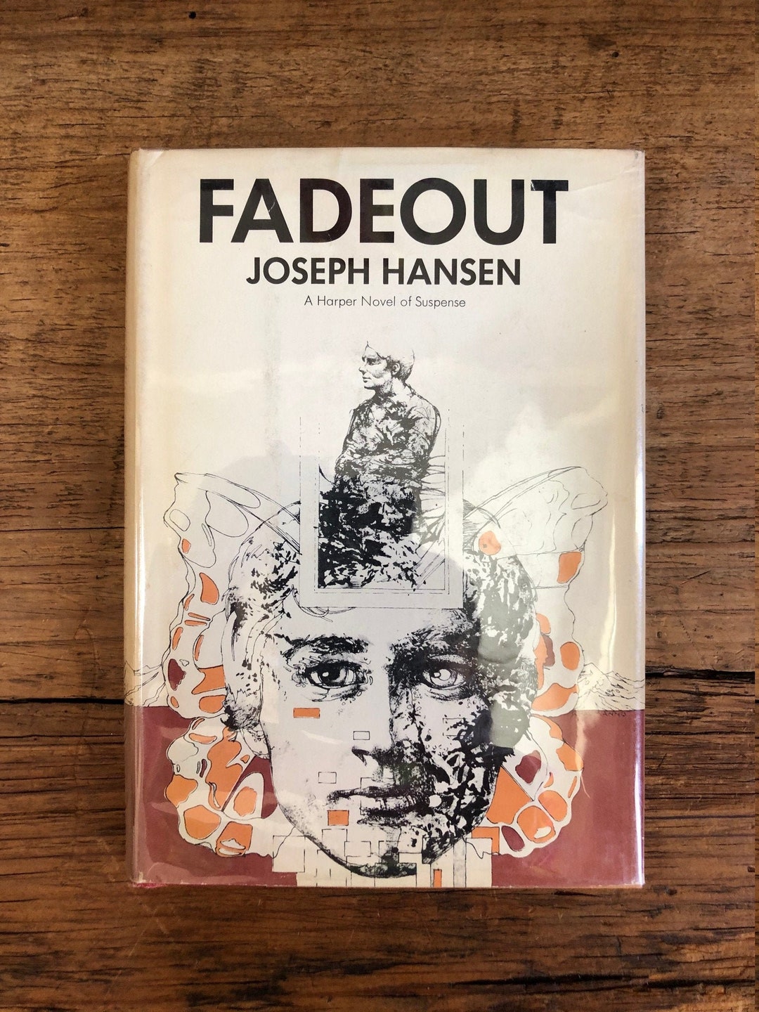 Fadeout by Joseph Hansen Rare First Edition 1970 Signed by the Author ...