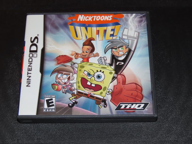 Nicktoons Unite! Nintendo DS Video Game Complete With Game, Case and ...