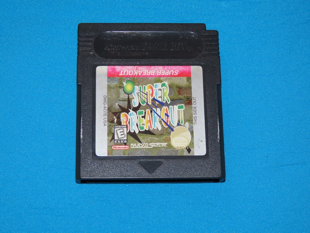 Super Breakout Nintendo Gameboy (GB/GBC) Video Game - Etsy
