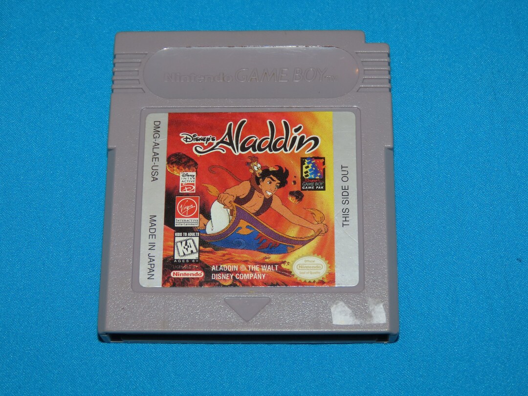 Aladdin Nintendo Game Boy Video Game - Etsy