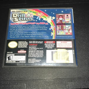 Mr. Driller Drill Spirits Nintendo DS Video Game Complete With Game ...