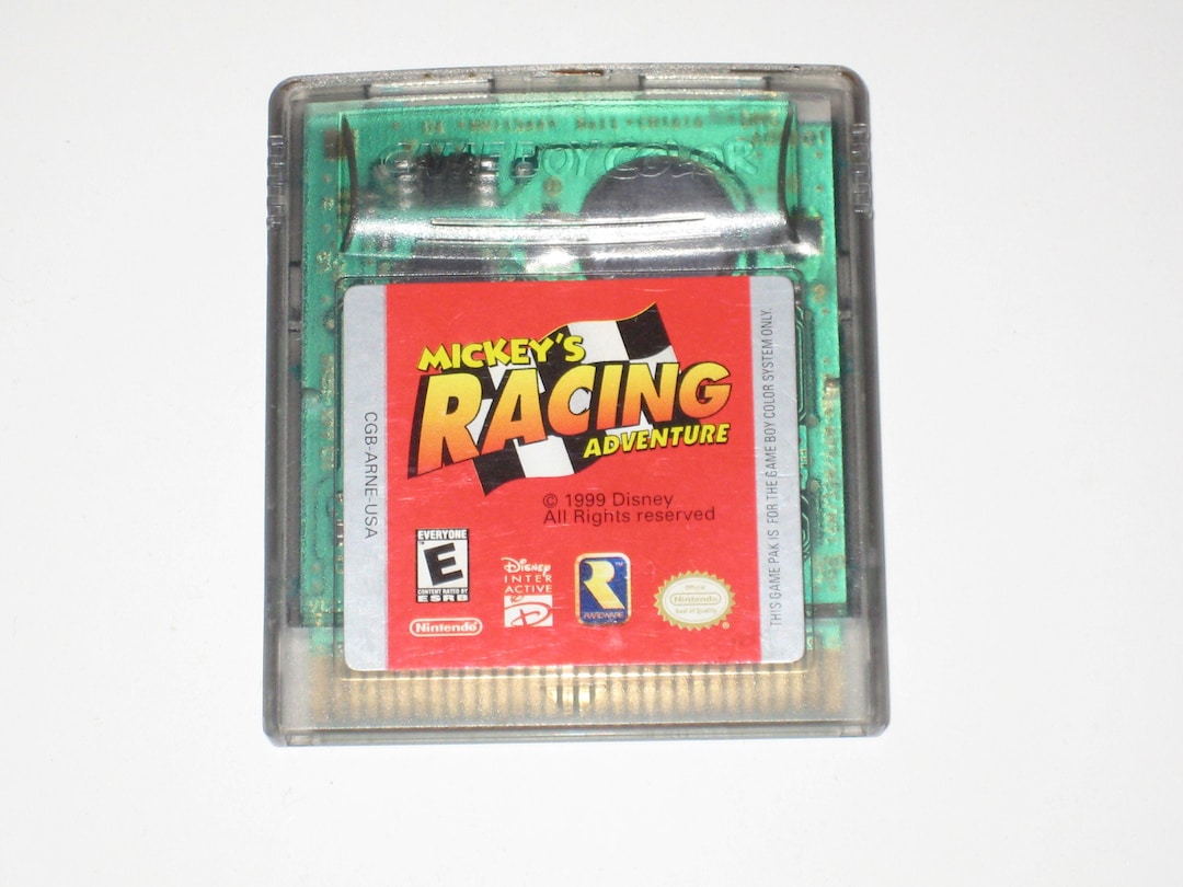 Mickeys Racing Adventure Nintendo Gameboy Color GBC Video - Etsy
