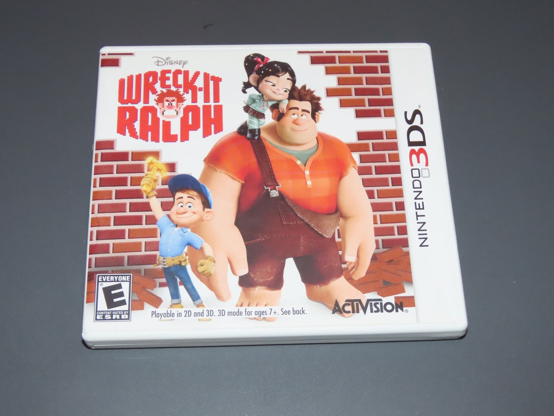 Wreck It Ralph Nintendo 3DS Video Game - Complete - Etsy