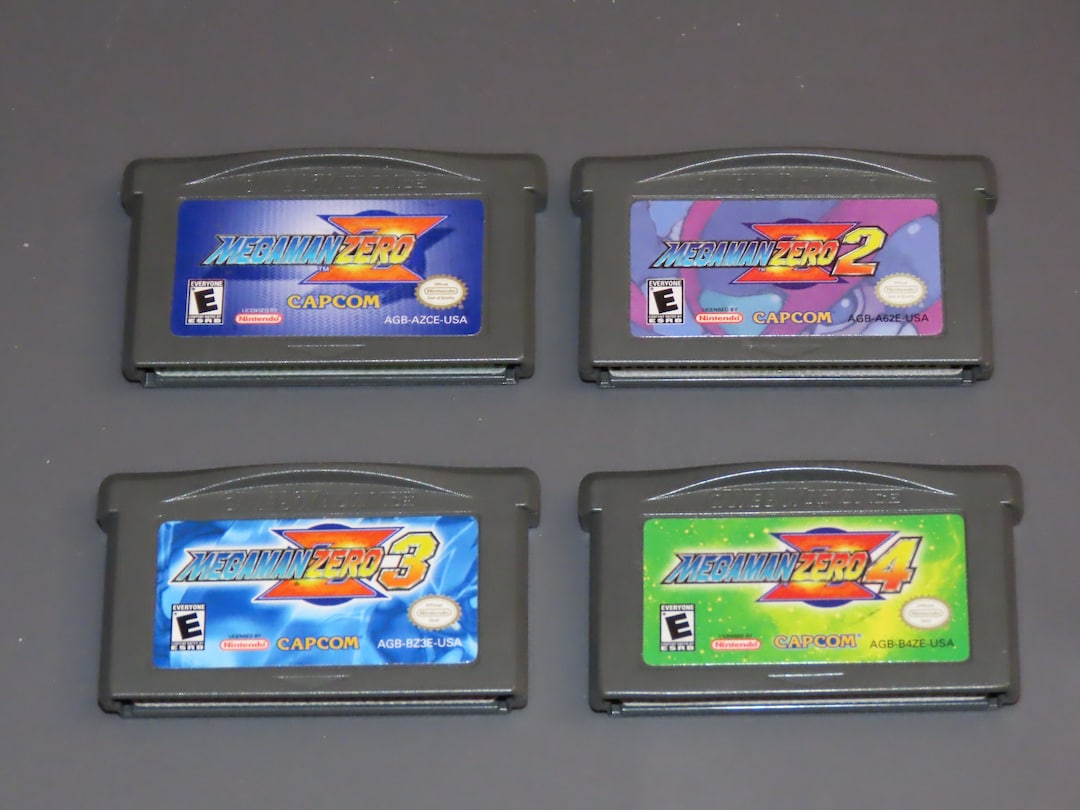 Megaman Mega Man Zero Gameboy Advance Games - Loose Nintendo GBA Video ...
