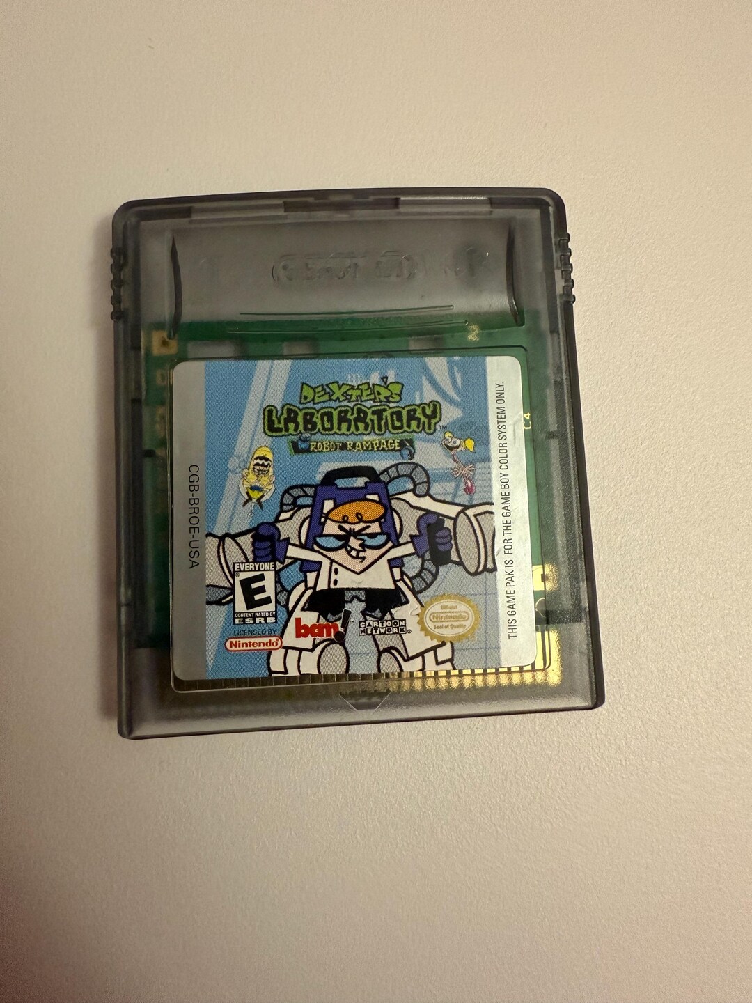 Dexter's Labratory: Robot Rampage Nintendo Gameboy Color GBC Video Game ...