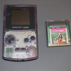 Atomic Purple Nintendo Gameboy Color Handheld System Console - Etsy