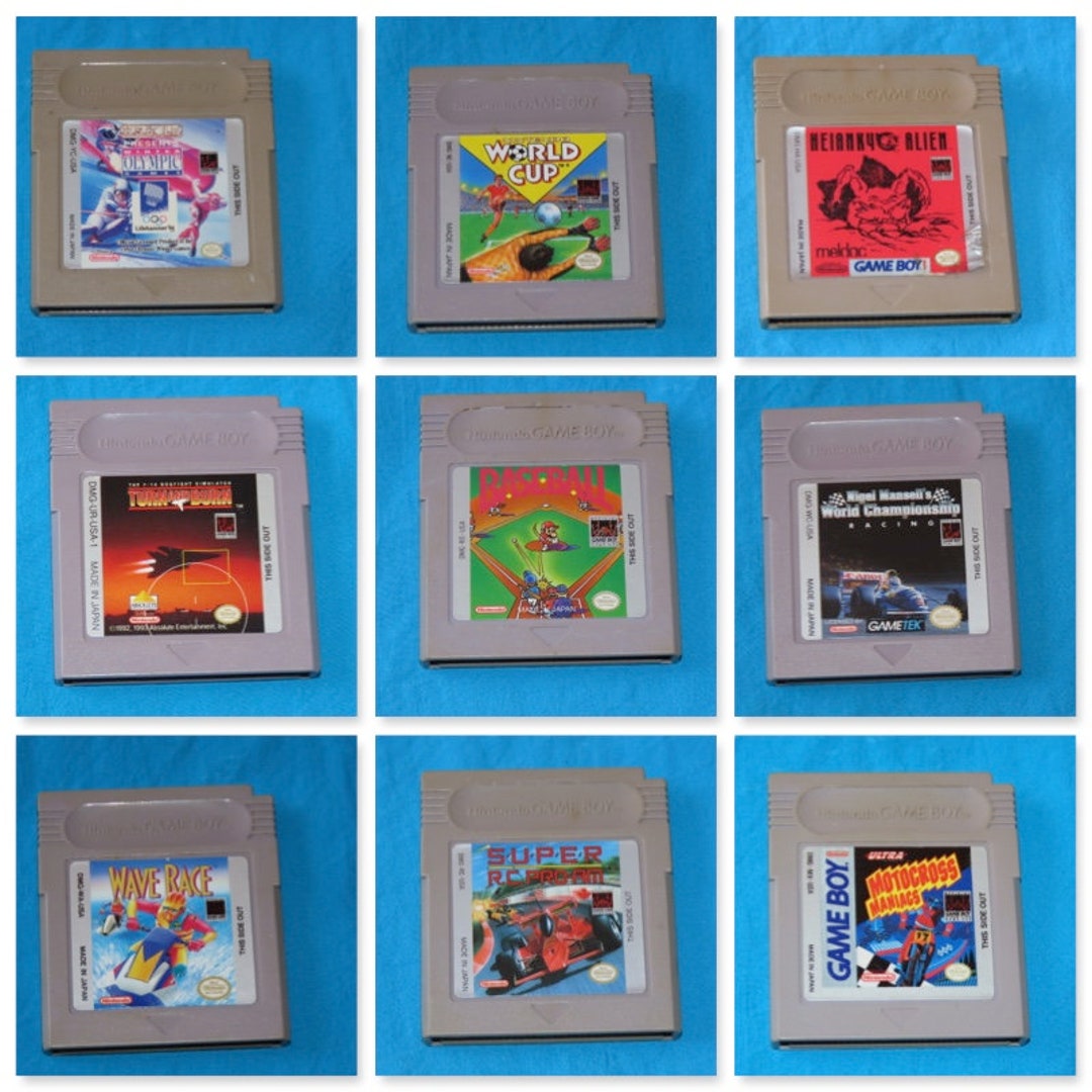 Más juegos Nintendo Game Boy Videojuego Select Game - Etsy España