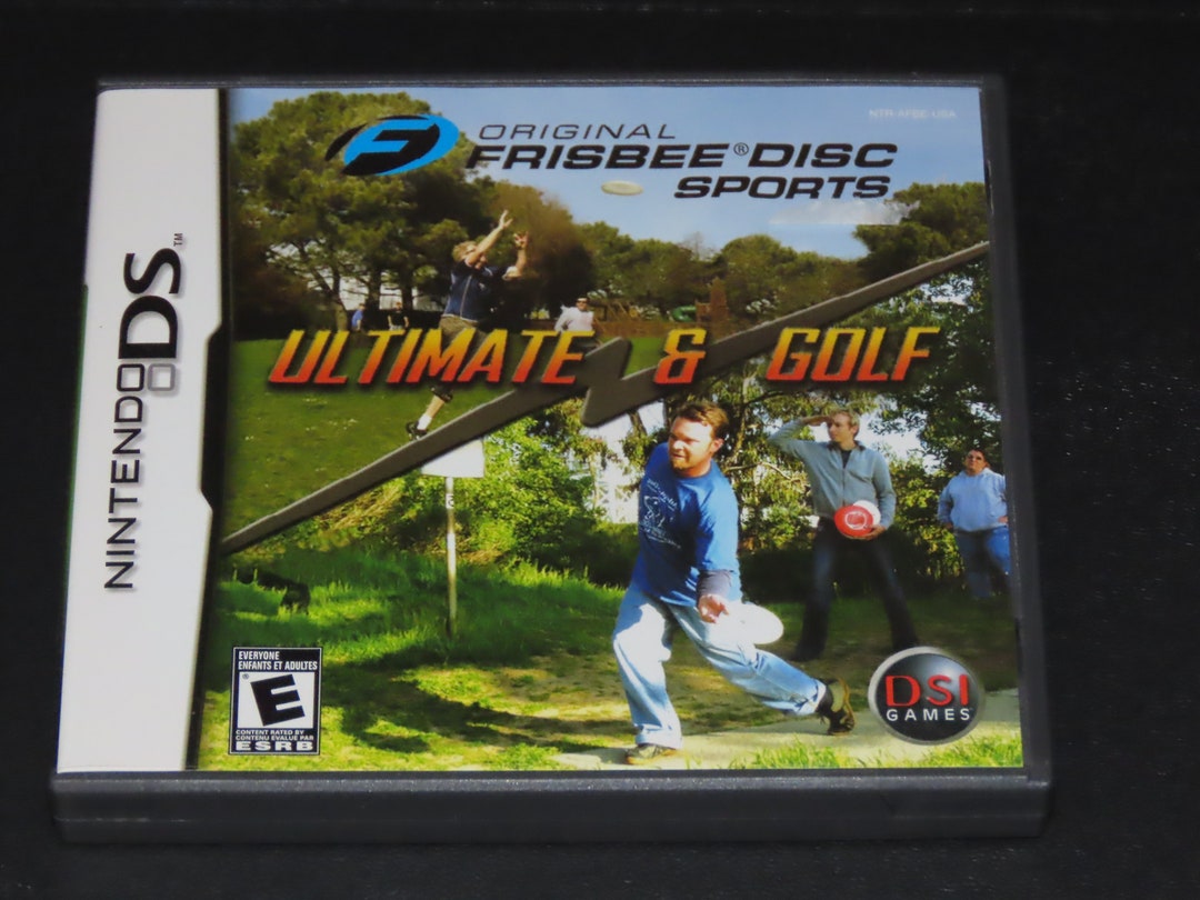Original Frisbee Disc Sports: Ultimate & Golf Nintendo DS Video Game ...