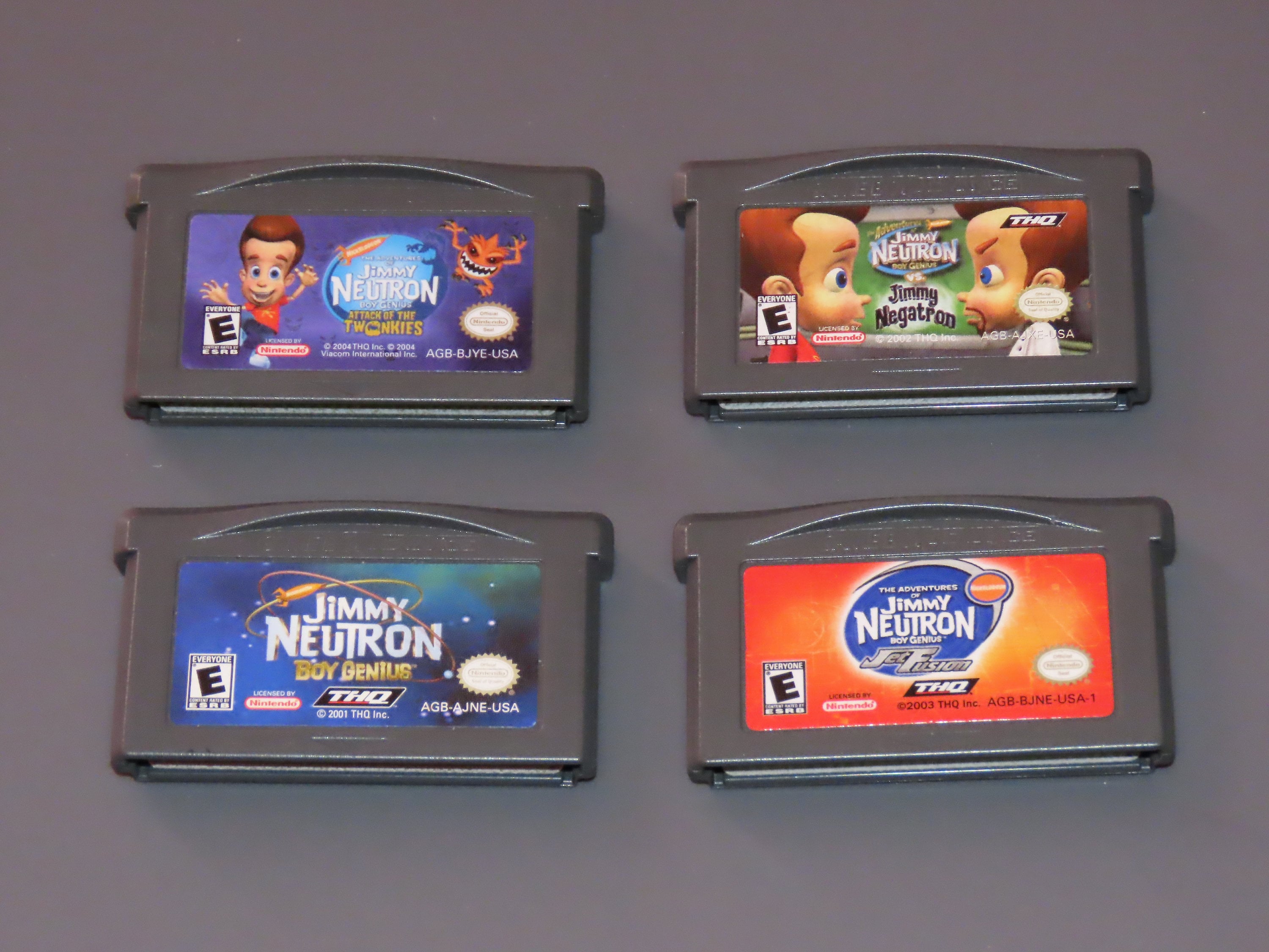 Jimmy Neutron Jet Fusion Gba