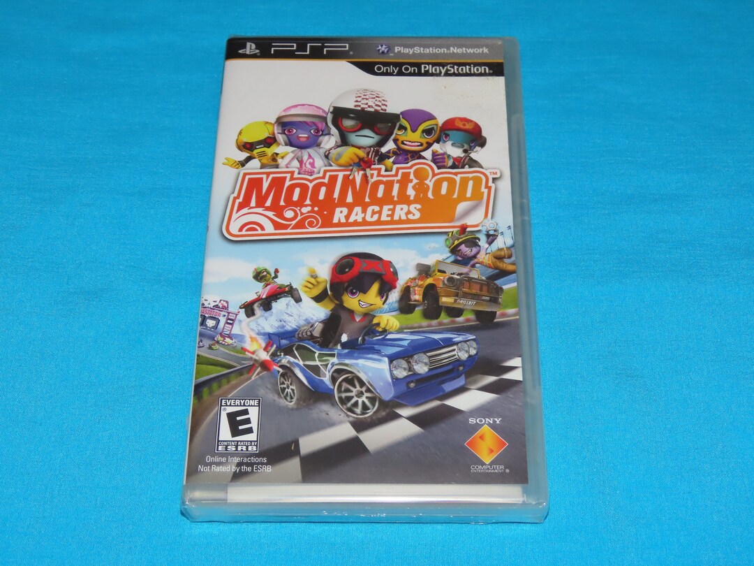 Modnation Racers Sony PSP Video Game Brand New / Sealed - Etsy