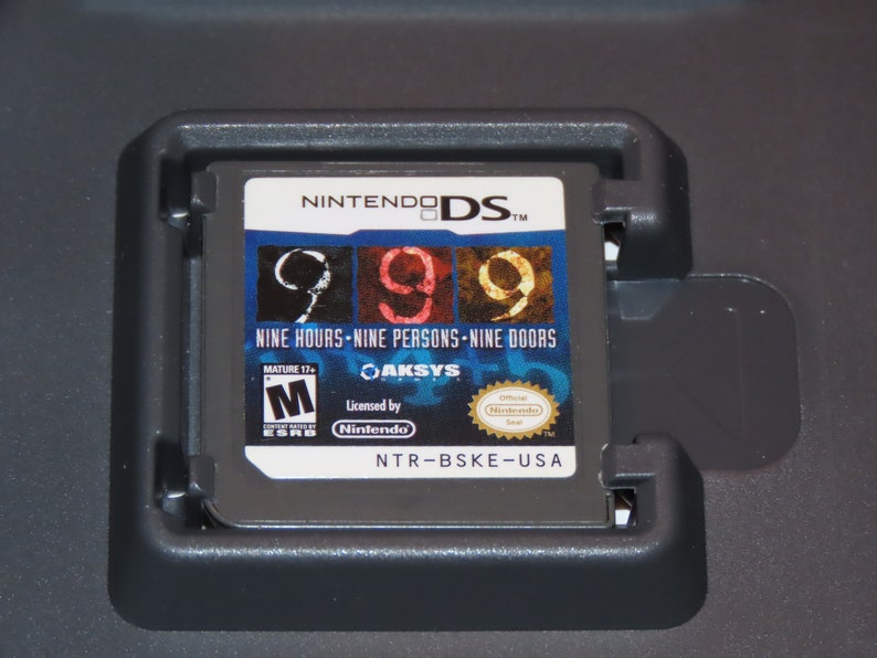 999 Nine Hours Nine Persons Nine Doors Nintendo DS Video - Etsy