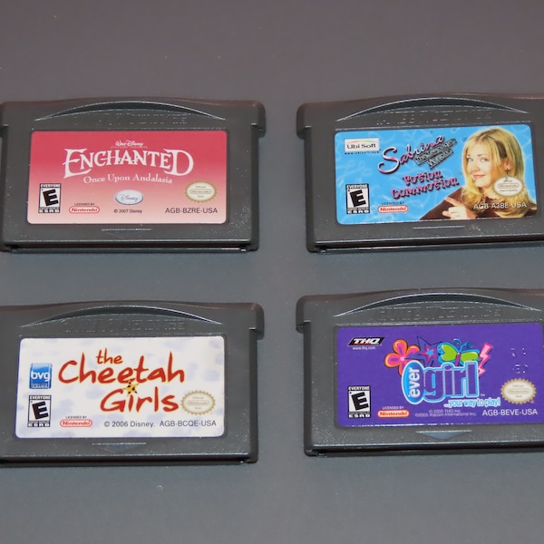 Gameboy Advance Girl Games - Etsy
