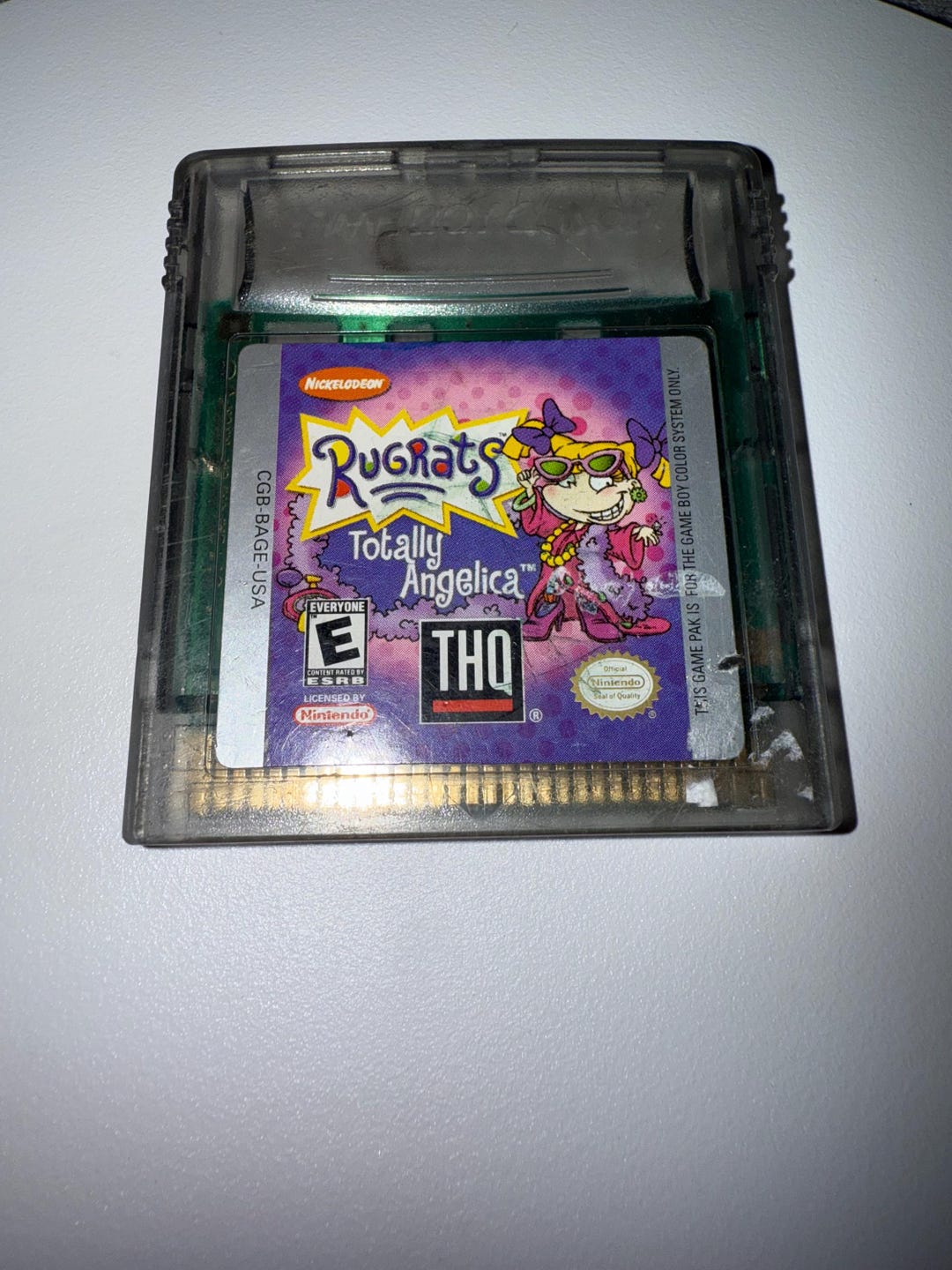 Rugrats: Totally Angelica Nintendo Gameboy Color (GBC) Video Game - Etsy