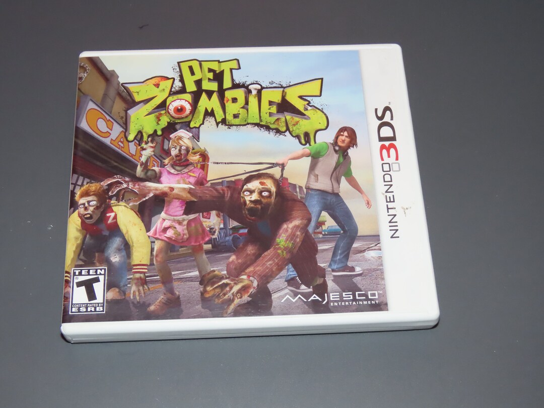 Pet Zombies Nintendo 3DS Video Game - Select Condition - Etsy