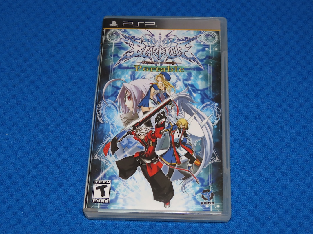 Blazblue: Calamity Trigger Portable Sony PSP Video Game Complete With ...