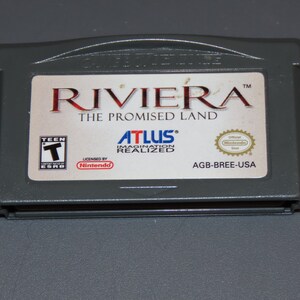 Riviera the Promised Land Nintendo Gameboy Advance Video Game - Etsy