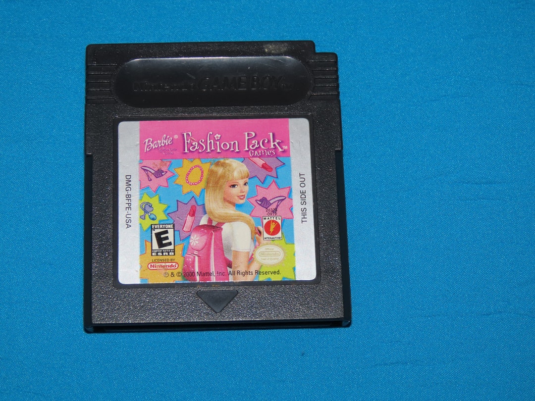 Barbie Nintendo Gameboy (GB/GBC) Video Game - Select - Etsy