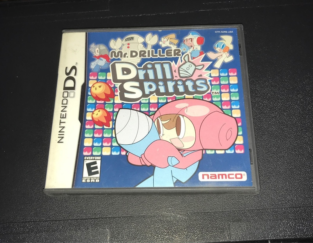 Mr. Driller Drill Spirits Nintendo DS Video Game Complete With Game ...