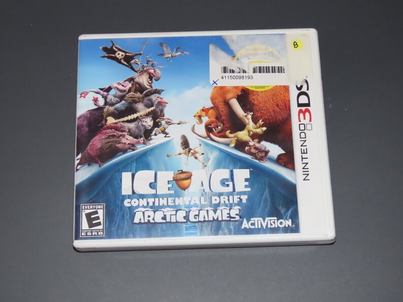 Ice Age: Continental Drift - Arctic Games Nintendo 3DS Video Game ...