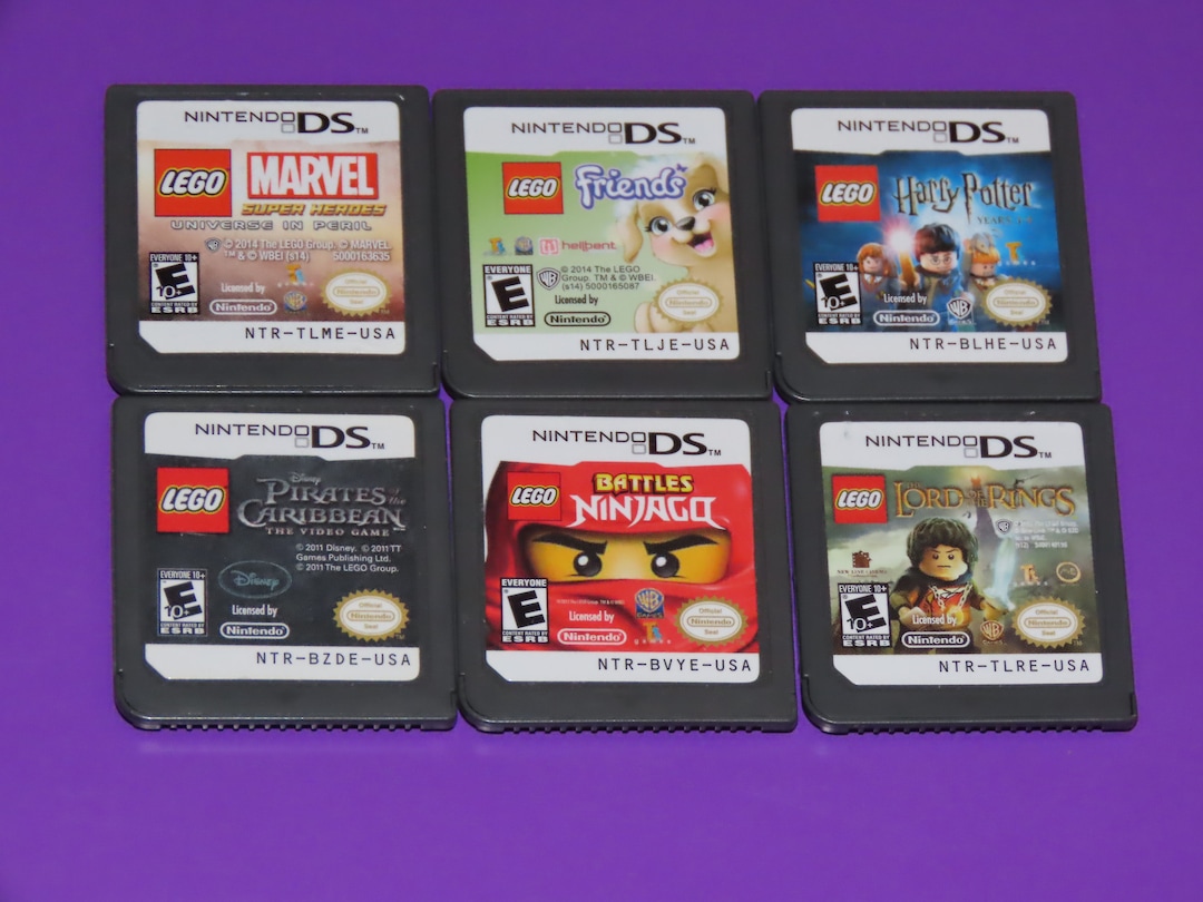 Lego DS Games Loose Nintendo DS Video Game Select Your Games Etsy