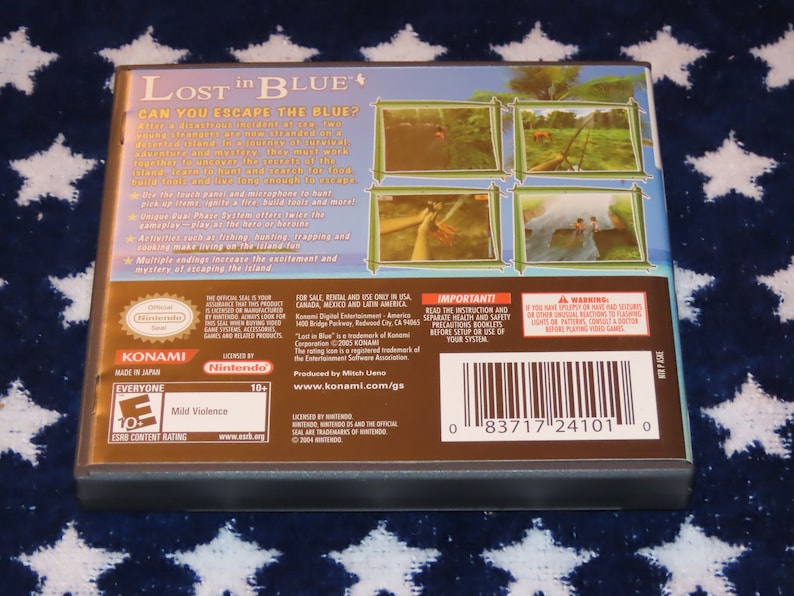 Lost in Blue Original Nintendo DS Replacement Box NO GAME - Etsy