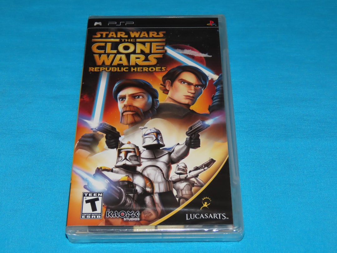 Star Wars: the Clone Wars -- Republic Heroes Sony PSP Video Game Brand ...