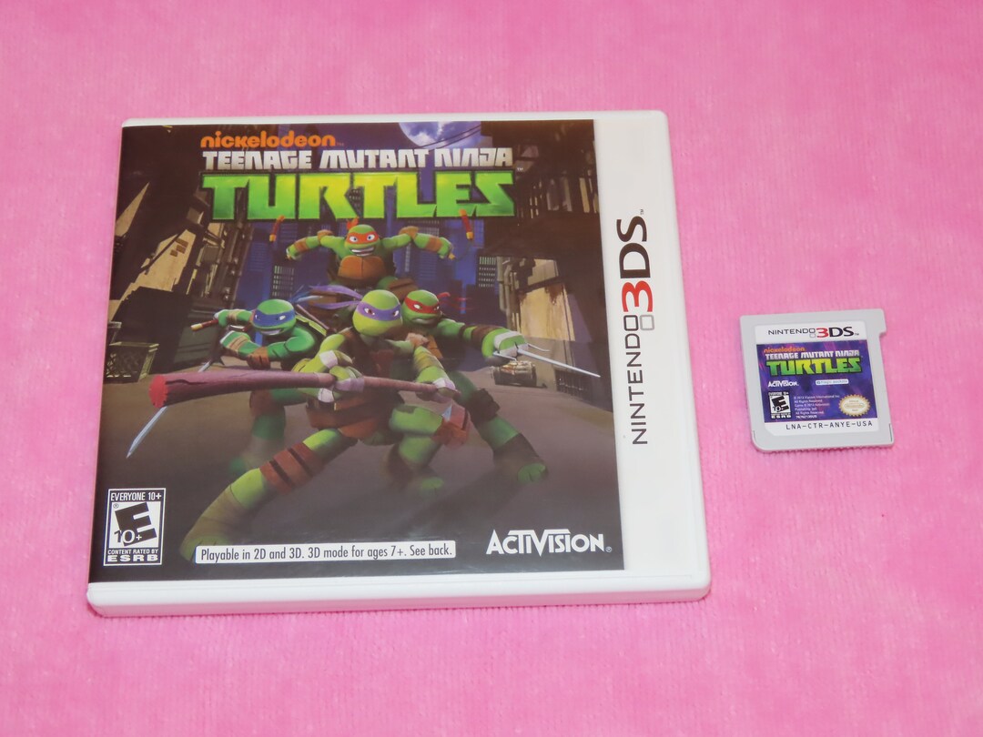 Teenage Mutant Ninja Turtles Nintendo 3DS Video Game Select Condition ...